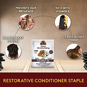 OKAY COCONUT OIL DEEP MOISTURIZING LEAVE IN CONDITIONER 1.25oz / 37ml