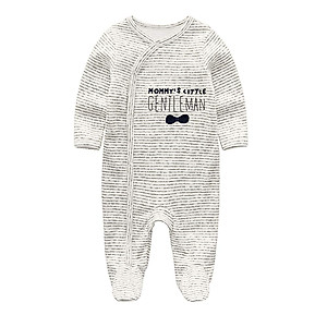 Newborn Baby Boy Girl Cotton Bodysuit Long Sleeve Jumpsuit 3-Pack Outfits Clothes Long Sleeve Baby Bodysuit