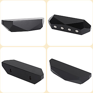 OCIOLI Key Holder Wall Mount Magnetic Key Holder Key Rack Key Hanger Key Hooks for Wall, Home Decor, House Decor, Apartment Decor, Living Room (Black)