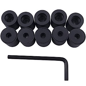 Supplying Demand SFL1410 10 Pack 1/4 Inch Safety Locking Caps with Tool