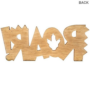 ROAR! Wood Wall Decoration Boys Room Kids Decor