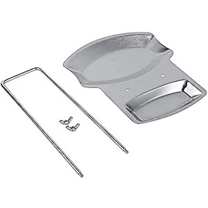 DRNKS Lid and Spoon Rest - Pot Spoon Rack, Stainless Steel Pot Lid Spoon Cooking Rack for Home Kitchen 1 Pc Suitable for Kitchen