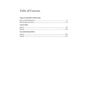 Lingua Latina Per Se Illustrata: Teachers' Materials & Answer Keys for Pars I & II (Latin Edition)