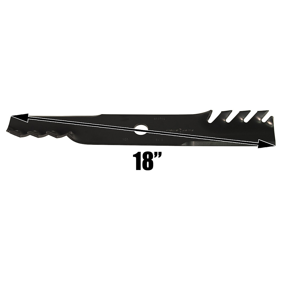 USA Mower Blades (3) Toothed for Exmark 103-6382, Toro 109-6873 36" 52" Deck