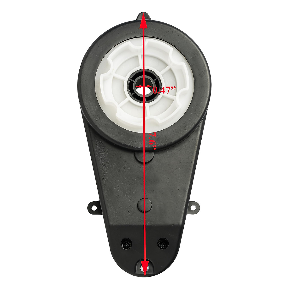 2 Pcs Kids Ride On Car Gearbox 550 12V Motor 35000RPM, Electric Motor Gearbox Motorcycles High Speed RS550 Drive Engine Match Children Ride On Toys