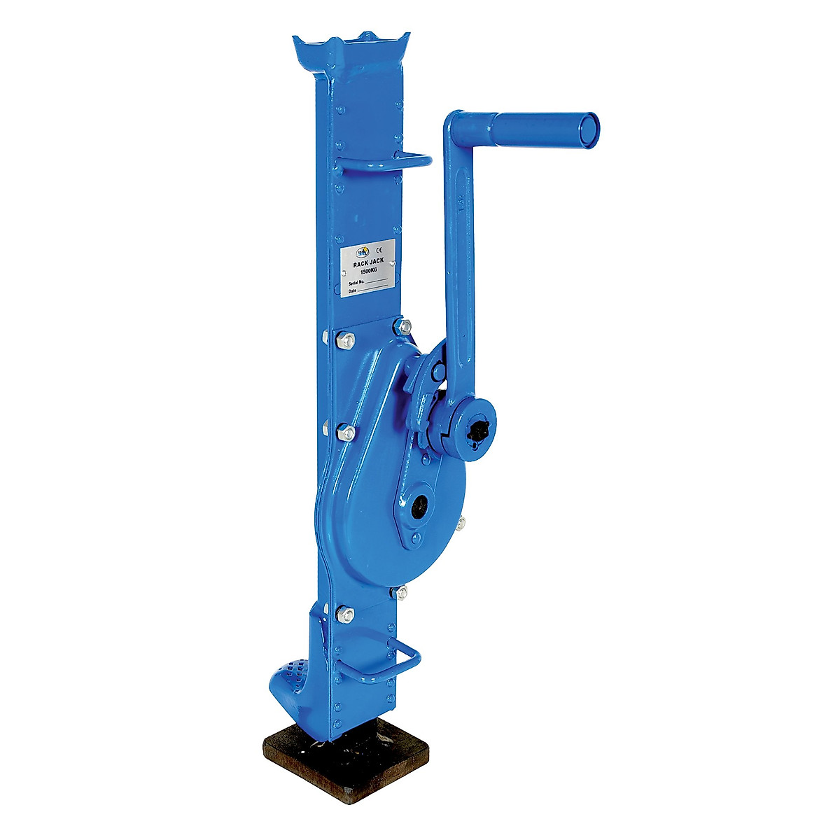 Vestil MMJ-3 Mechanical Machinery Jack,3000 lb. Capacity,Blue