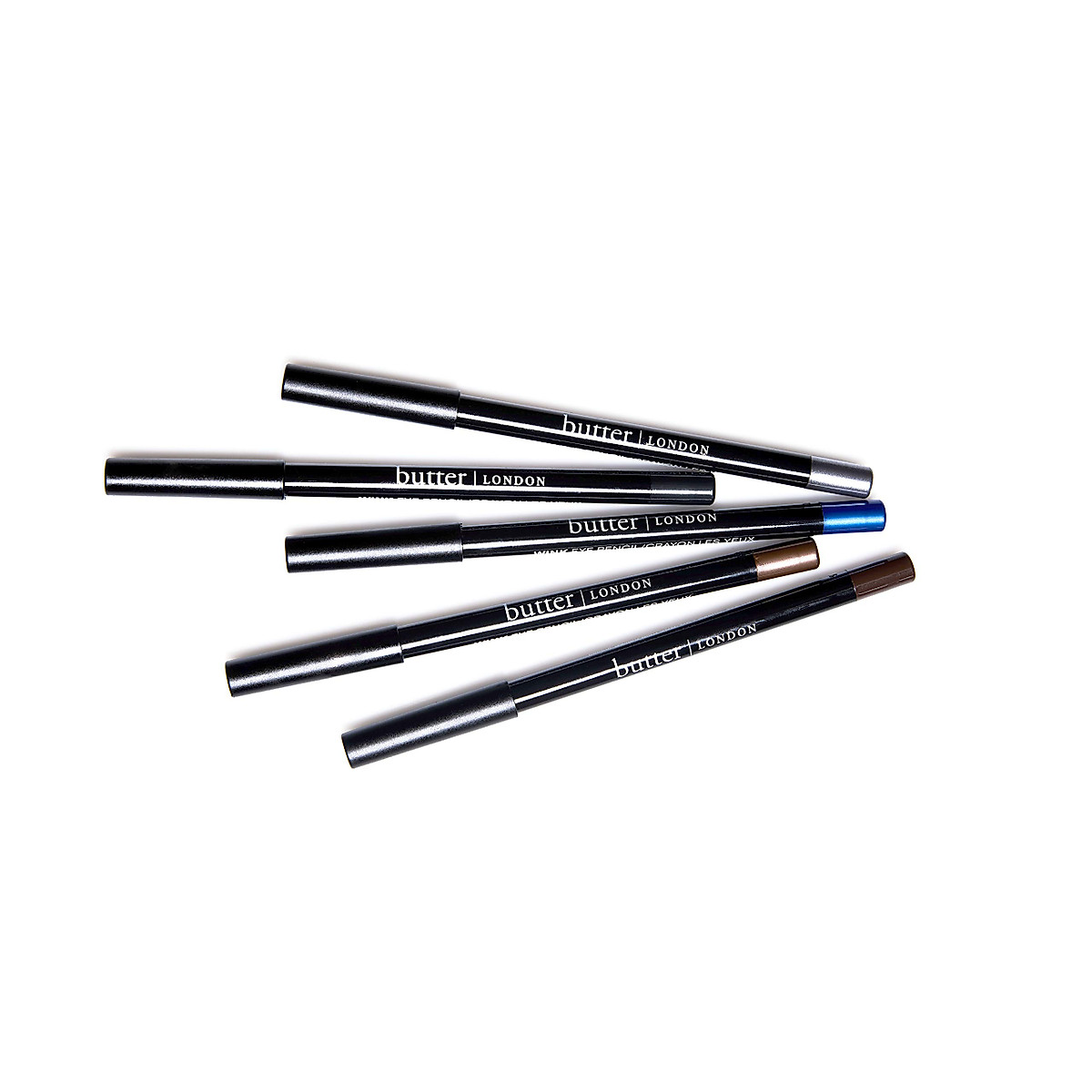 butter London Wink Eye Pencil, Buttery Soft Formula, Bold Matte Finish, Union Jack Black