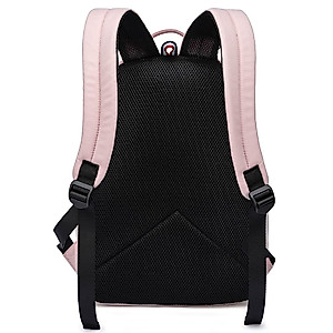 TPSTBAY Suzume no Tojimari Casual Daypack Cartoon Travel Shoulder Bags With Cat Design Small Lightweight Knapsack,Black(5)