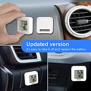 Indoor Digital Humidity 4Pack, Hygrometer Digital Hygrometer Family Indoor Thermometer , high-Precision Temperature and Humidity Monitors for greenhouses, Reptiles, Cigar Boxes, cellars, Offices