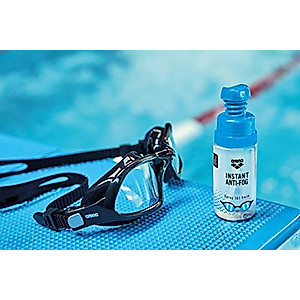 Arena Instant Anti-Fog Spray Swim Goggles Treatment Prevents Fogging Swim Practice Essential Defogger Solution, 35ml Up to 150 Applications, Clear