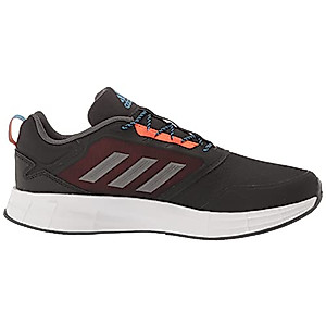 adidas Men's Duramo Protect Running Shoe, Black/Grey/Impact Orange, 10.5