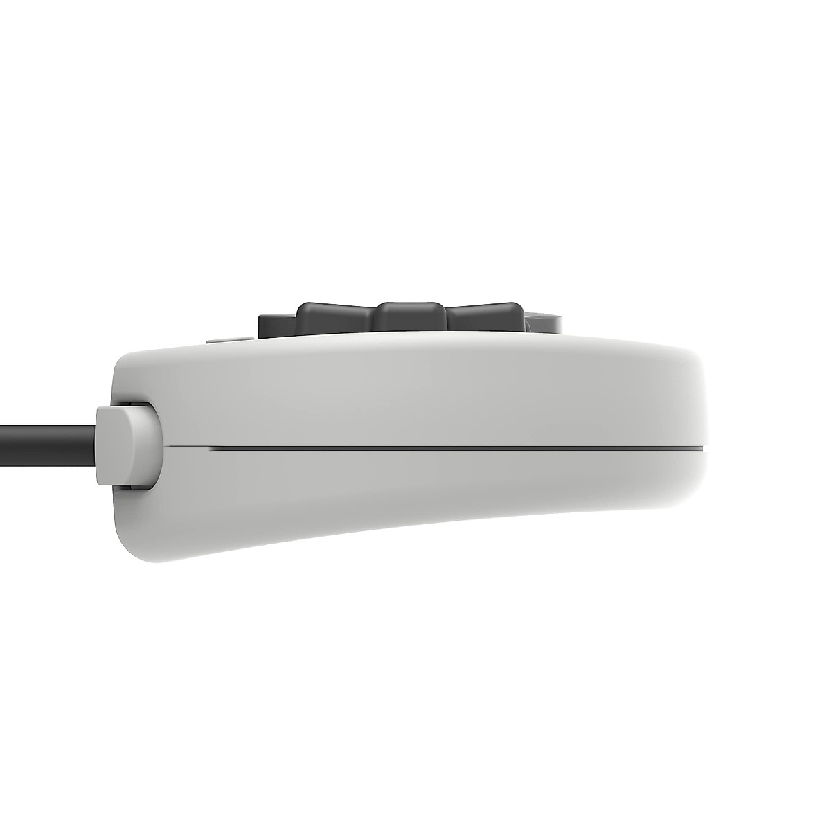 Retro-Bit Legacy 16 Wired USB Controller - Features Home, SS & ZL/ZR Buttons - for Switch, PC, MacOS, RetroPie, Raspberry Pi - Classic Grey