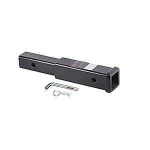 HITOWMFG Trailer Hitch Receiver Tube Extenders for 2" Receiver, 9" Length, 3500 lbs. (Include pin&Clip)