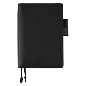 Hobonichi Techo Cousin Cover [A5 Cover Only] Leather: TS Basic - Black