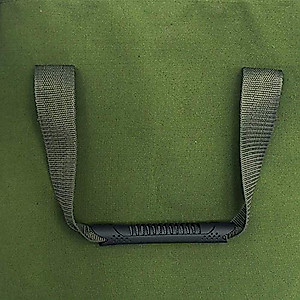 ELK Reusable Garden Leaf Waste Bag with Handles - 33 Gallon Canvas Fabric - Heavy Duty (22" Width x 18" Height)