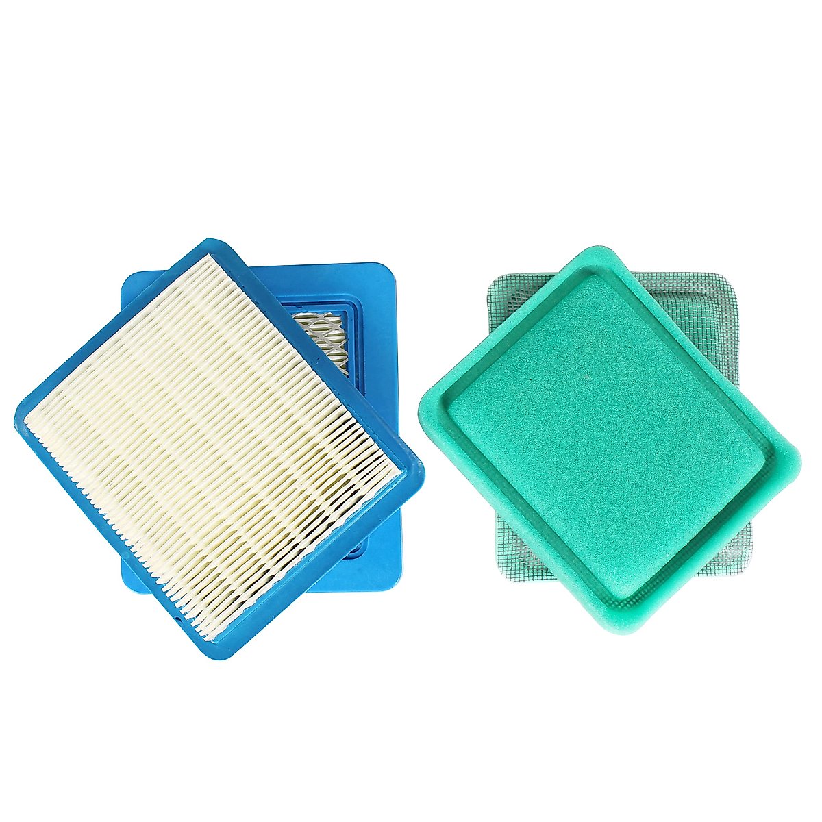 JS26 Air Filter for John Deere JS20 JS25 JS28 JS30 JA60 JA65 JS38 JM26 JM36 JS60 JS61 14OZ 14SZ 6.75HP 21" Lawn Mower (Pack of two)