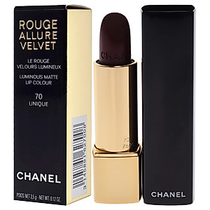 Chanel Rouge Allure Velvet Luminous Matte Lip Colour - 70 Unique Lipstick Women 0.12 oz