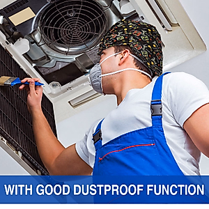 8 Pcs Unisex Adult Reversible Welding Cap Elastic Flame Resistant Cotton Welding Hat Mesh Inside Liner Low Crown Welders Cap Matched Most Welding Helmet for Welder Electrician Gas Station, 8 Styles