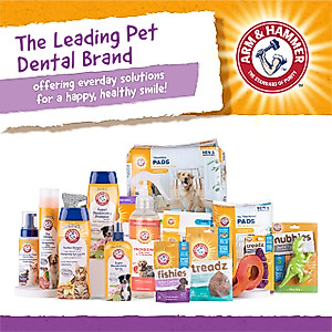 Arm & Hammer for Pets Dental Chew Toy and Dentral Treats for Dogs | Bundle Includes 1 Gorilla Chew Toy and 20 Pc Chicken Flavor Nubbies Dog Treats | Reduce Plaque & Tartar | Safe for Dogs up to 35 Lbs