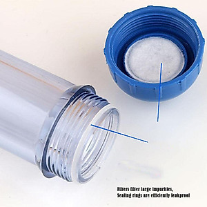 Replacement T33 Water Filter Filtration Housing Empty Refill DIY Inline