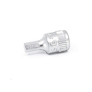 Genius Tools 1/4" Dr. 5mm Hex Head Hand Socket - 232805
