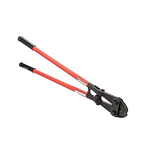 RIDGID 14228 Model S30 Heavy-Duty Bolt Cutter with Comfortable Grips and Alloy Steel Jaws 14228, 31”, Red