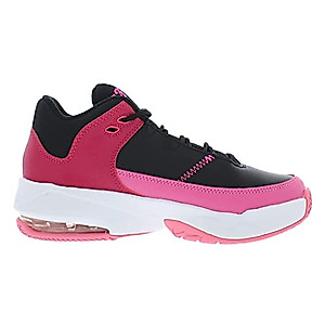 Jordan Girl's Max Aura 3 (Big Kid) Black/Pinksicle/Rush Pink/Coral Chalk 5 Big Kid M