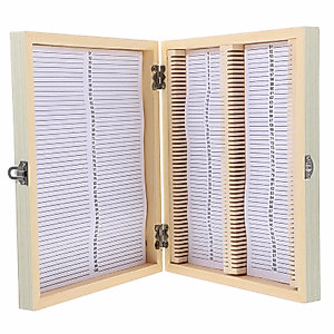 Box Wooden Frame Specimen Box Wooden Wood Microscope Slide Wooden Holder Slide Storage Wooden Holder Microscope Slide Storage Holder Glass Slide slideshow Metal Wood