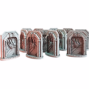 Nemesis Board Game Terrain Expansion - Enhance Your Gameplay wtih 29 Detailed Miniatures! Thematic Upgrade for Sci-Fi Horror Adventure, Ages 14+, 1-5 Players, 1-2 Hour Playtime, Made by Rebel Studio