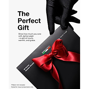 sofsy 60 Denier Black Stockings for Women's Garter Belt [Made in Italy] Ultra-Soft, Durable Opaque Thigh Highs for Evening Wear - Large