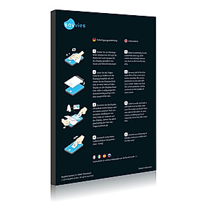 6X Savvies Ultra-Clear Screen Protector for HP Prime, accurately Fitting - Simple Assembly - Residue-Free Removal