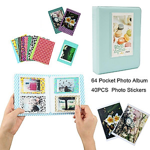 A ANTER Instant Camera Accessories Compatible with Fujifilm Instax Mini 12 11 9 Instant Film Camera - Chrysanthemum