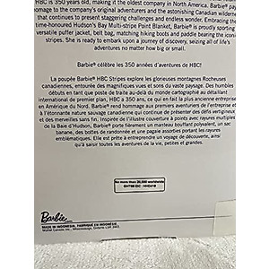 Hudson's Bay HBC Stripes 2020 for Barbie Doll