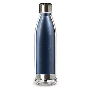 odash Asobu Viva la Vie 18-ounce Travel Bottle Blue