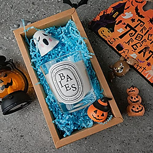 AIRGAME Crinkle Cut Paper Shred Filler (1/2 LB) for Gift Wrapping & Basket Filling - Light Blue.