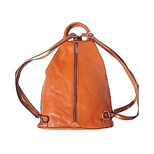 LaGaksta Submedium Leather Backpack Purse Tan