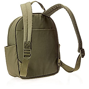 Vera Bradley Women's Cotton Small Backpack, Climbing Ivy Green, One Size