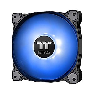 Thermaltake 140mm Pure A14 PWN Case Fan (Single Pack)-Blue CL-F110-PL14BU-B