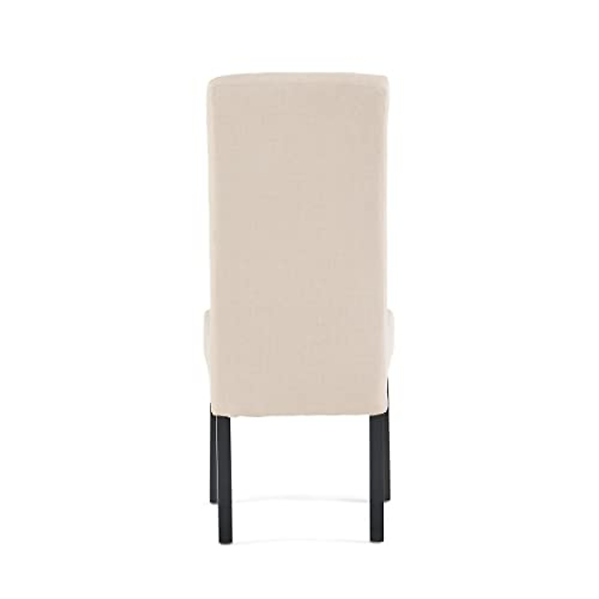 GDFStudio Christopher Knight Home CKH Tall-Back Fabric Dining Chairs, 2-Pcs Set, Natural