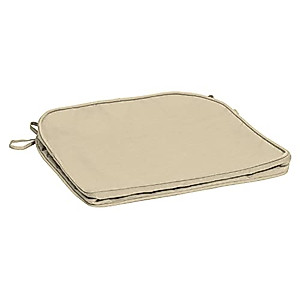 Arden Selections ProFoam Essentials Outdoor Seat Cushion 19 x 20, Tan Leala