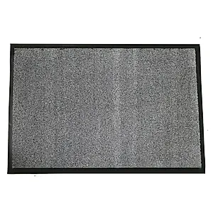 Durable Corporation-654S36 Wipe-N-Walk Entrance Mat, 36" x 72", Charcoal