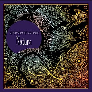 Super Scratch Art Pads: Nature