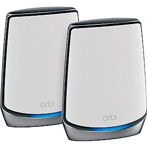 NETGEAR Orbi WiFi 6 Ultra-Performance Whole Home Mesh WiFi System - WiFi Router and Satellite - speeds up to 5.7Gbps - Coverage Over Approximately 5,000 sq. feet, AX5700 (RBK842)