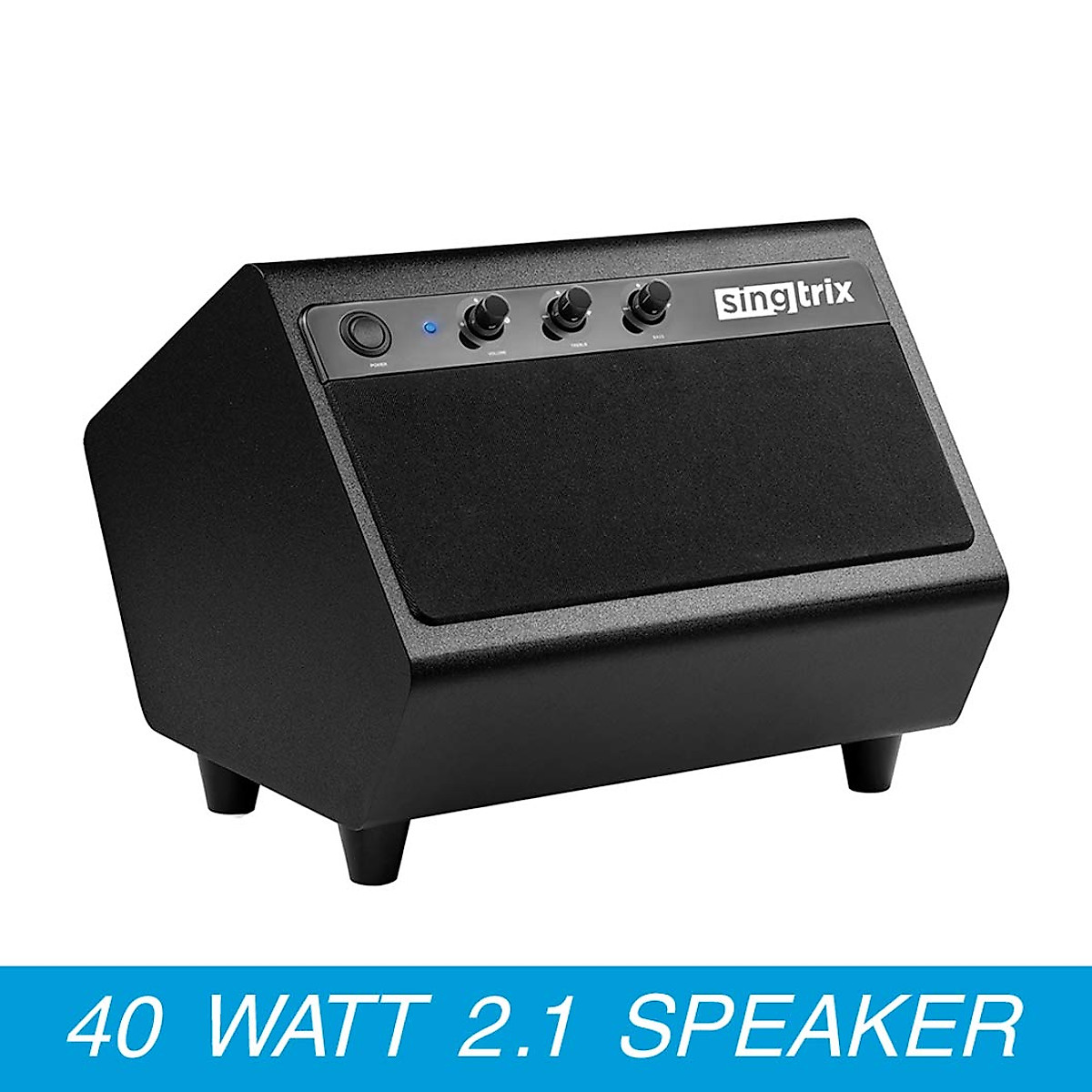 Singtrix Portable Karaoke Machine On Shark Tank, Kids & Adults, All-In-One Karaoke System, 350+Voice Effects & Autotuning, PA Speaker, Party Bundle, Karaoke Microphone, Use Free YouTube Karaoke Songs