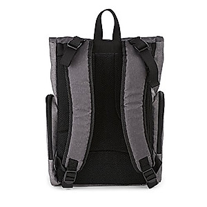 Eddie Bauer Back Pack Diaper Bag, Laminate Grey