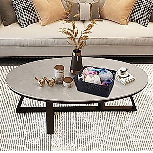 Utiao Black Plastic Storage Baskets, 8 Quart Plastic Bins, 4 Packs