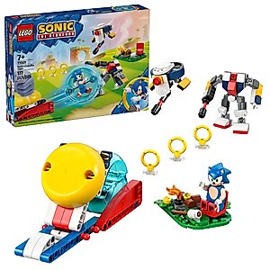 LEGO Sonic The Hedgehog : Sonic’s Campfire Clash, Collectible Gaming Toy for Kids and Video Game Fans, Fun Buildable Playset for Boys and Girls Aged 7 and Up 77001
