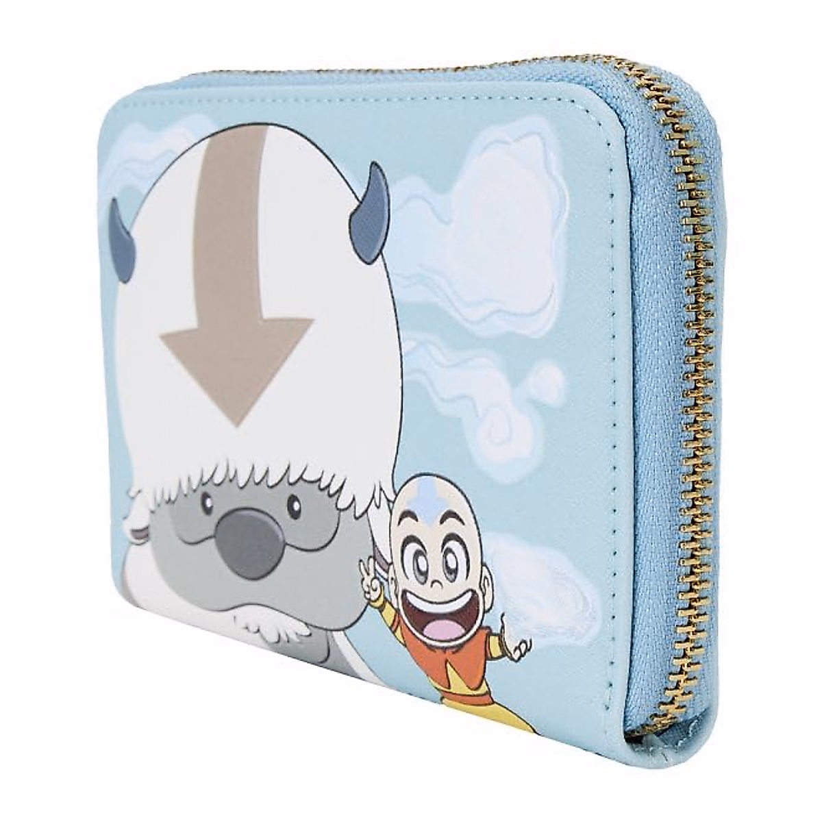 Loungefly Avatar The Last Airbender Aang Appa and Momo Zip Around Wallet