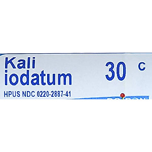 Boiron Homeopathic Medicine Kali Iodatum, 30C Pellets, 80-Count Tubes