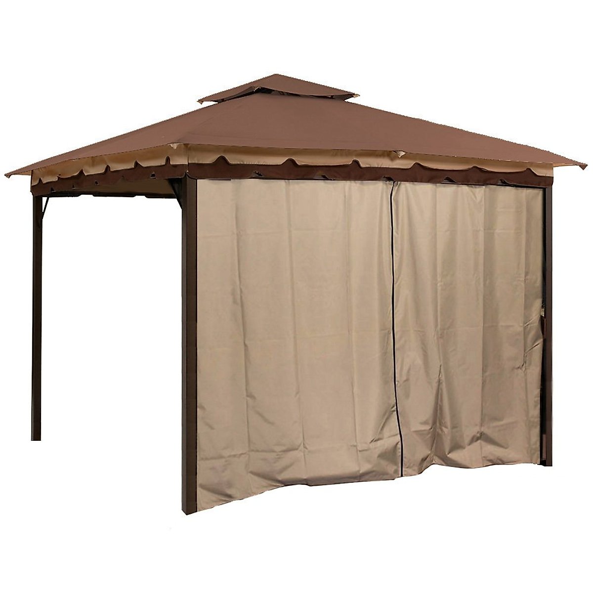 Add Privacy to Your 10 x 12 Gazebo with This Easy to Install Privacy Panel Side Wall Including Snap-on Rings